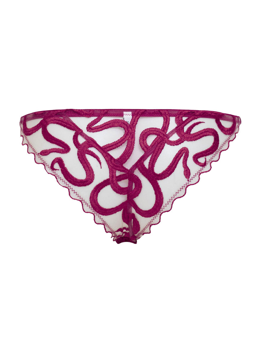 Studio Pia NAGA STRAP KNICKER Mulberry – Garnet District