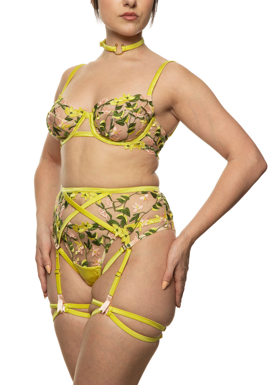 chartreuse bra